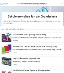 Schulsachen-Liste [umfassende Checkliste + App]